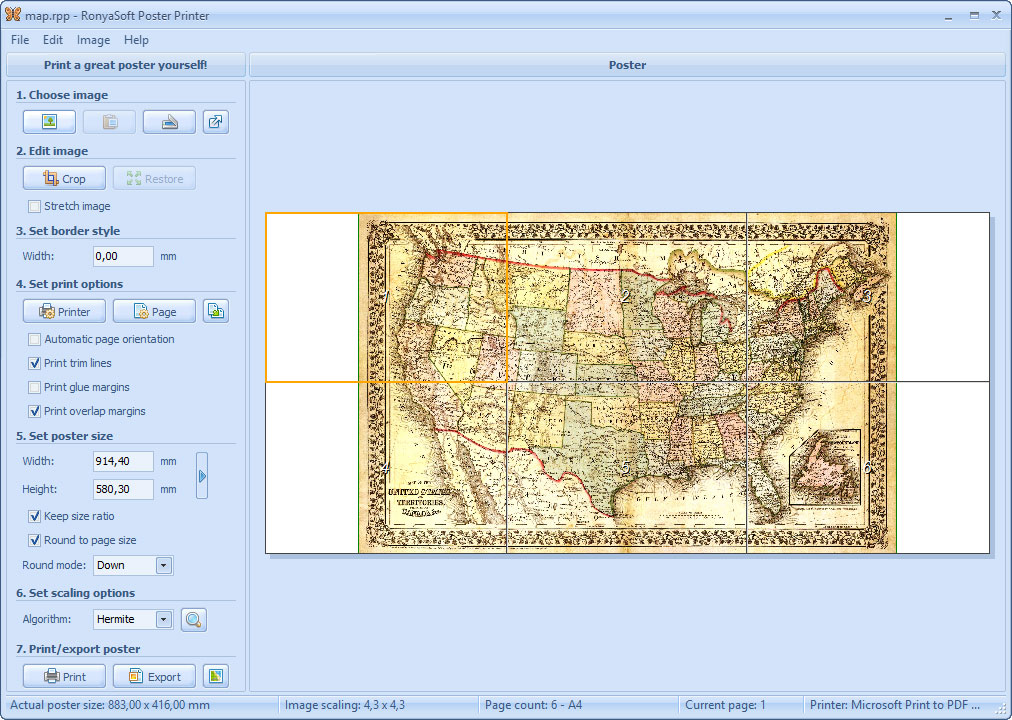 05. How to print a map